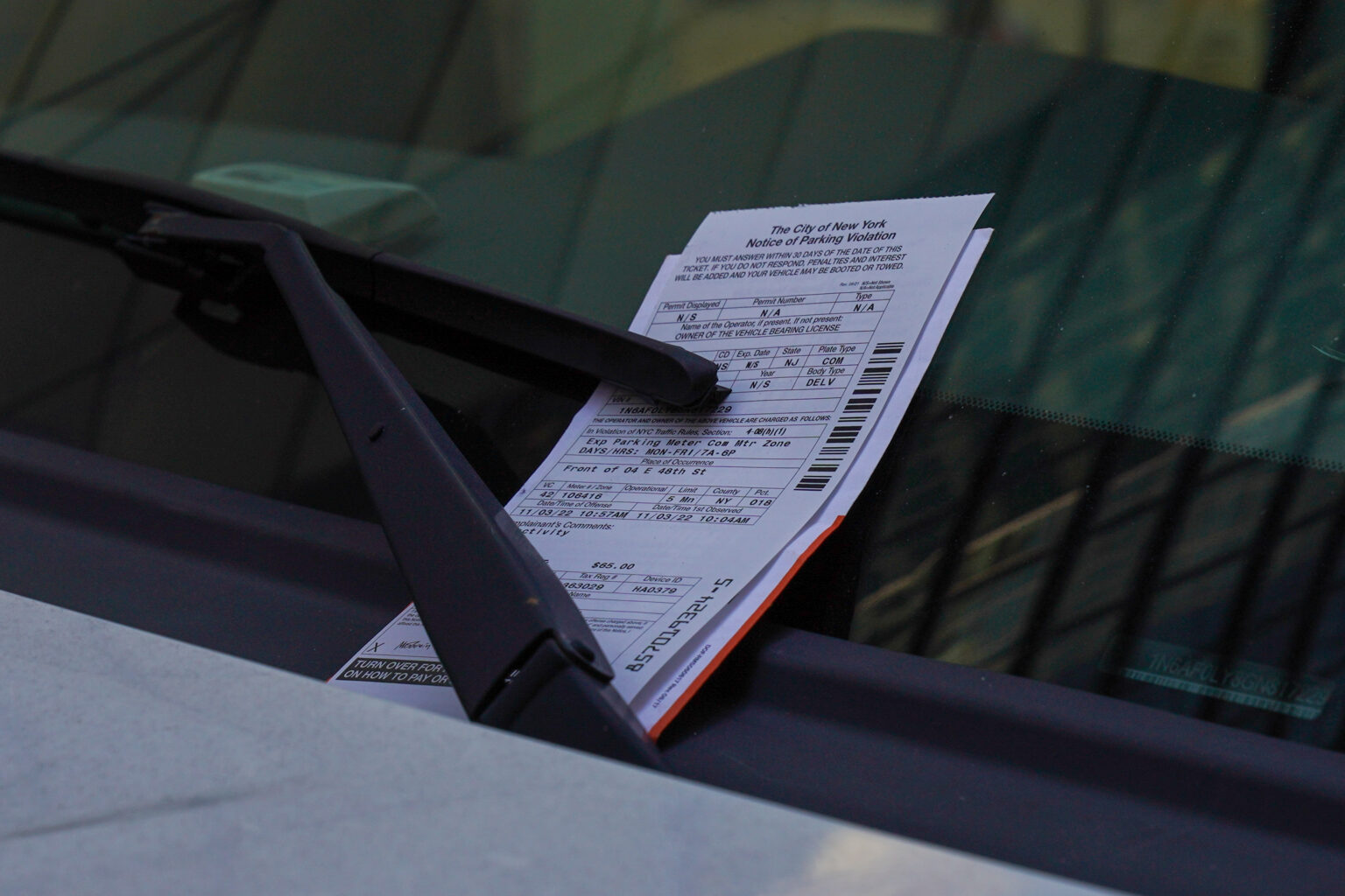 The Anatomy of an NYC Parking Ticket: Key Information and Details ...